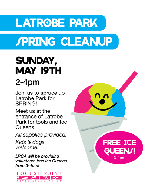 Spring Park Maintenance Day - My Locust Point